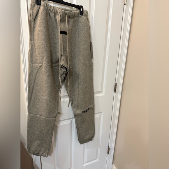 Essentials | Pants | Nwt Fear Of God X Essentials Dark Oatmeal Heather ...